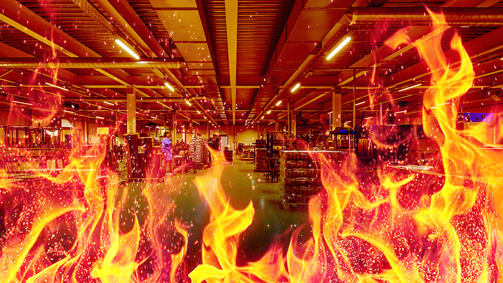 Largest produce market in Paris erupts in flames, as arson attacks on ...