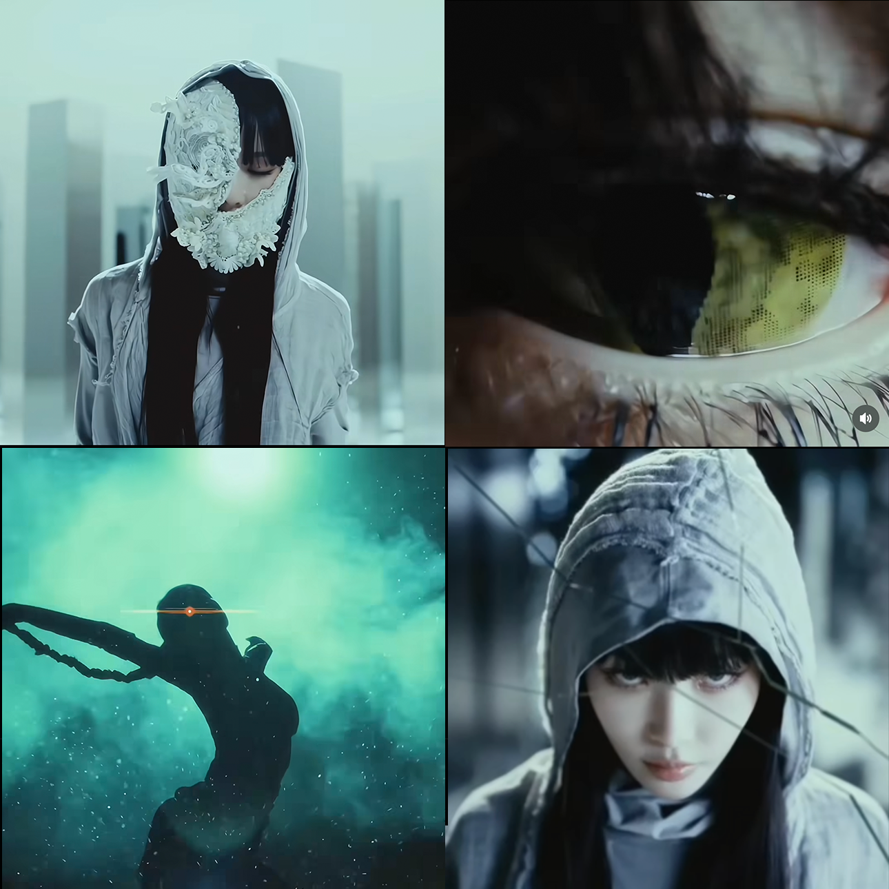 Just your typical illuminati kpop music video with one-eye signs ...