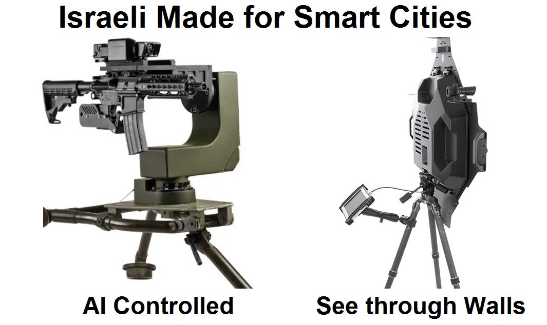 Palestinian "Smart City": Face Scanning, "AI"-Controlled Machine Guns ...